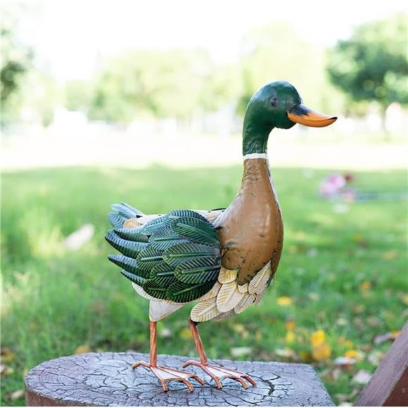 Accents | Mallard Duck Outdoor Sculpture Mallard Duck Garden Statue ...